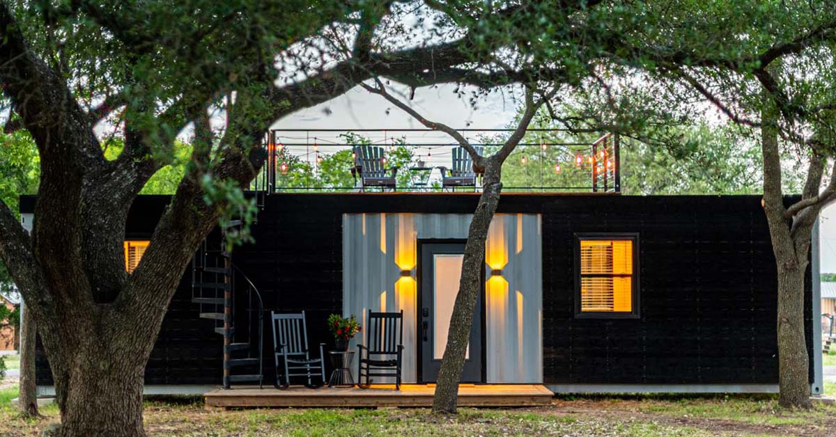 Maison Container : exemples de constructions économiques en containers