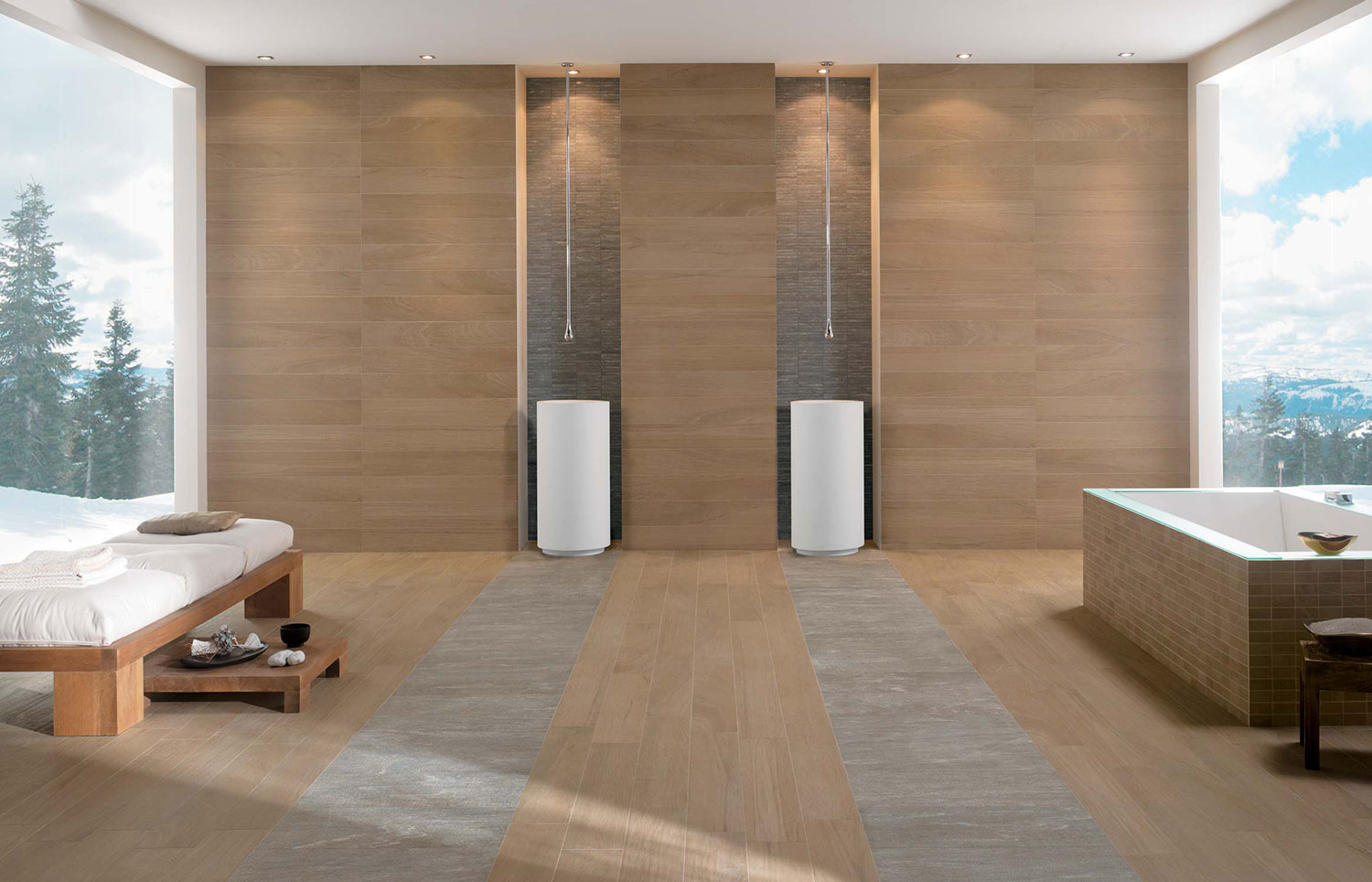 Carrelage Marron pour Sol | Carreaux pour Sol Marron