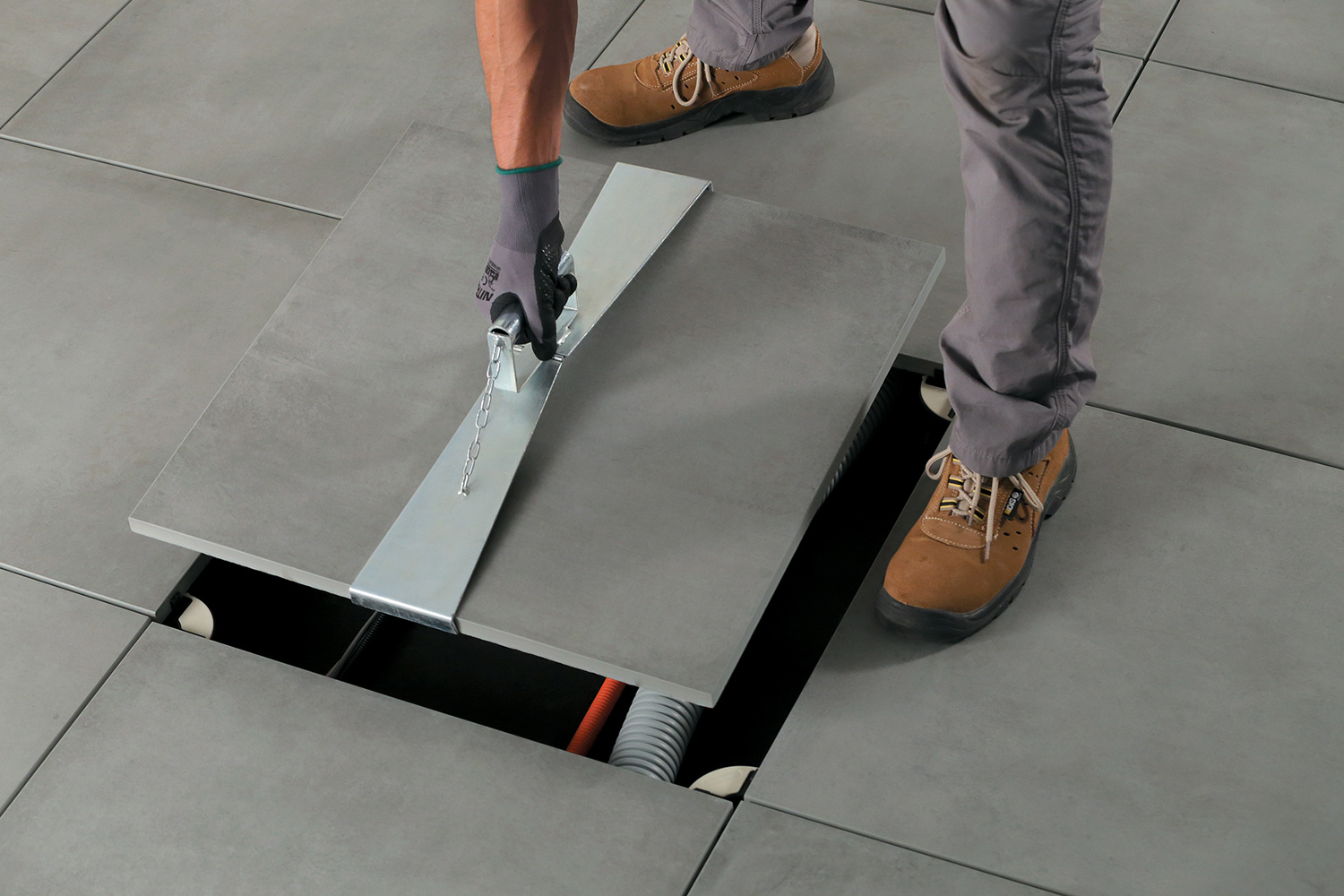 Carrelage clipsable 2cm - Comment réaliser une Pose sur plots