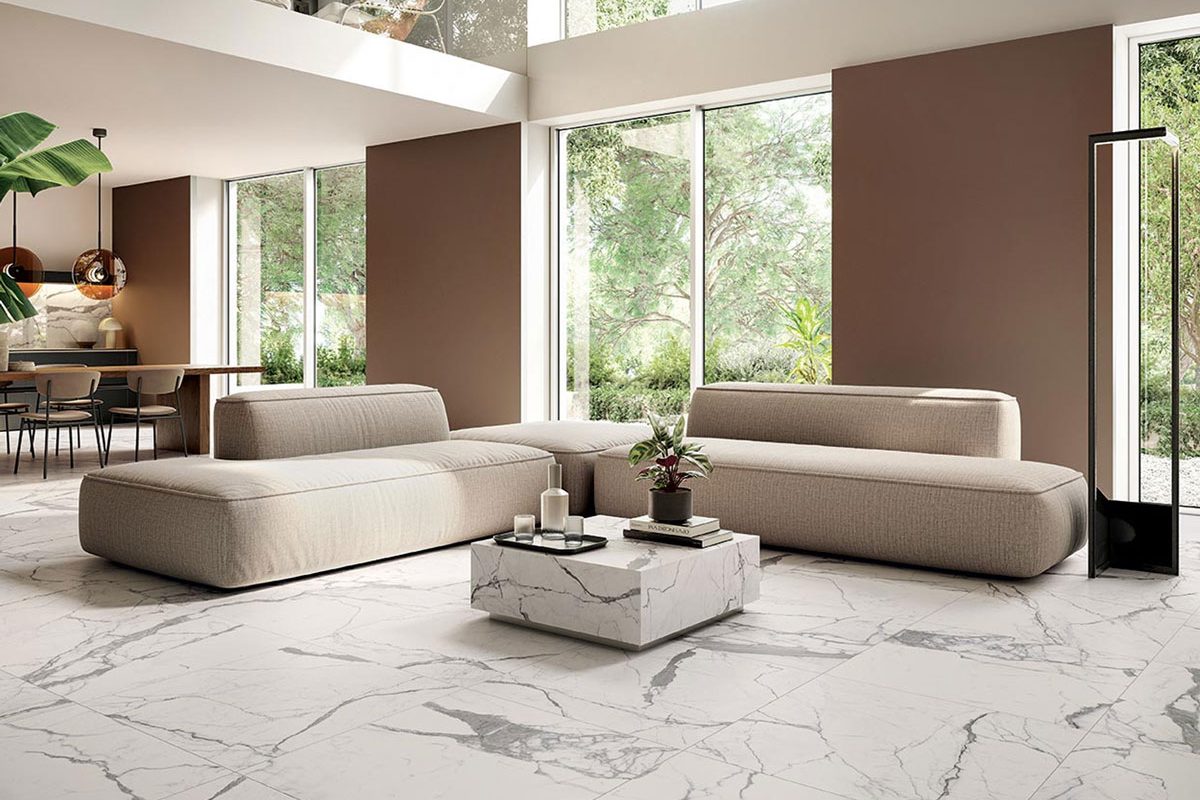 Kairn un carrelage inspirée par la pierre de Portland